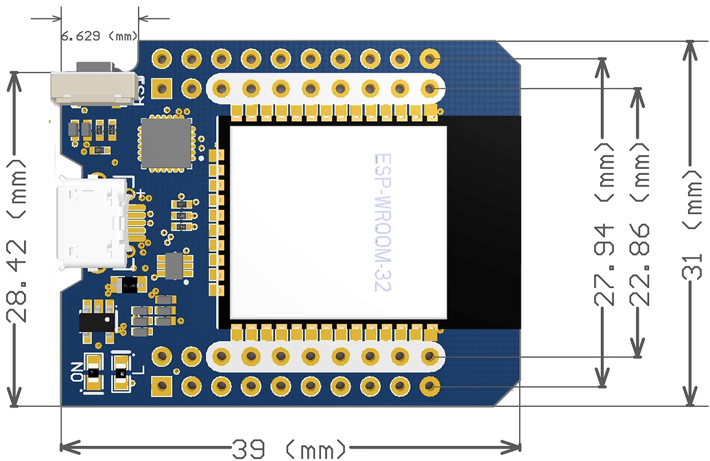 Doit Esp32 Devkit V1 30 Pin Parts Help Fritzing Forum