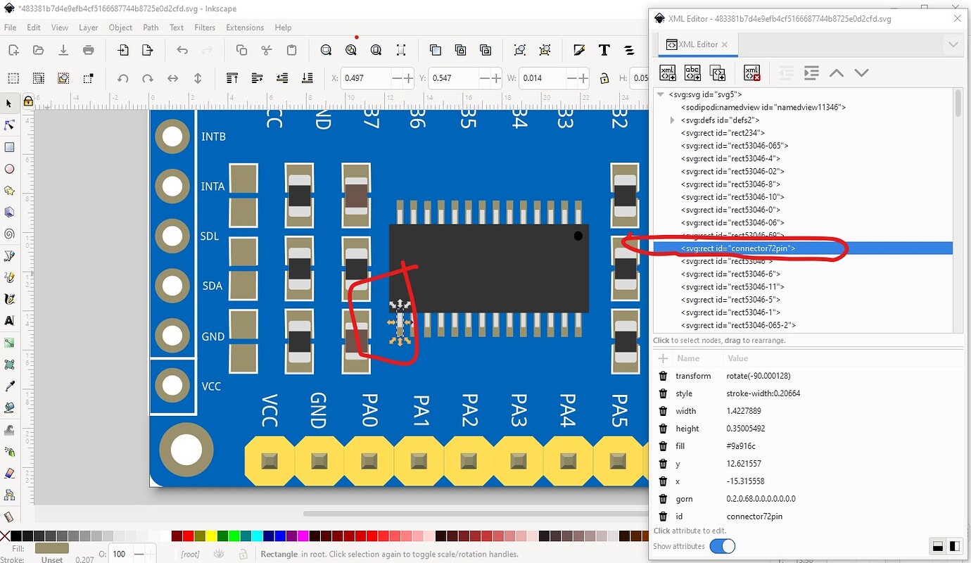 Help Creating A Pcb Board Part Svg Help Parts Help Fritzing Forum