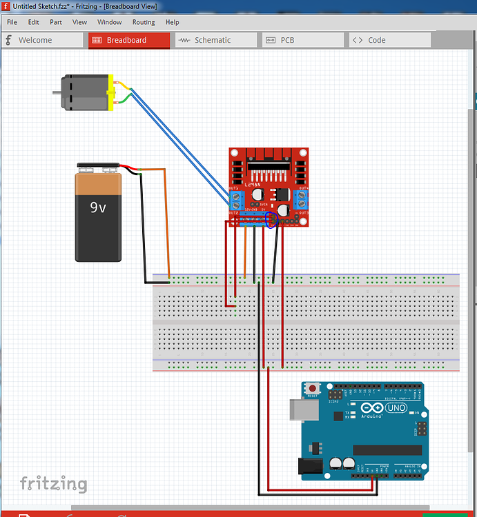 I need help with keyes l298 - parts help - fritzing forum