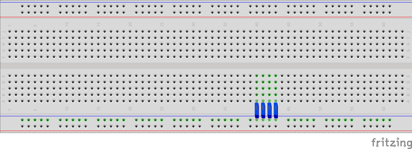 Can't seem to bring LEDs to front - beginners - fritzing forum