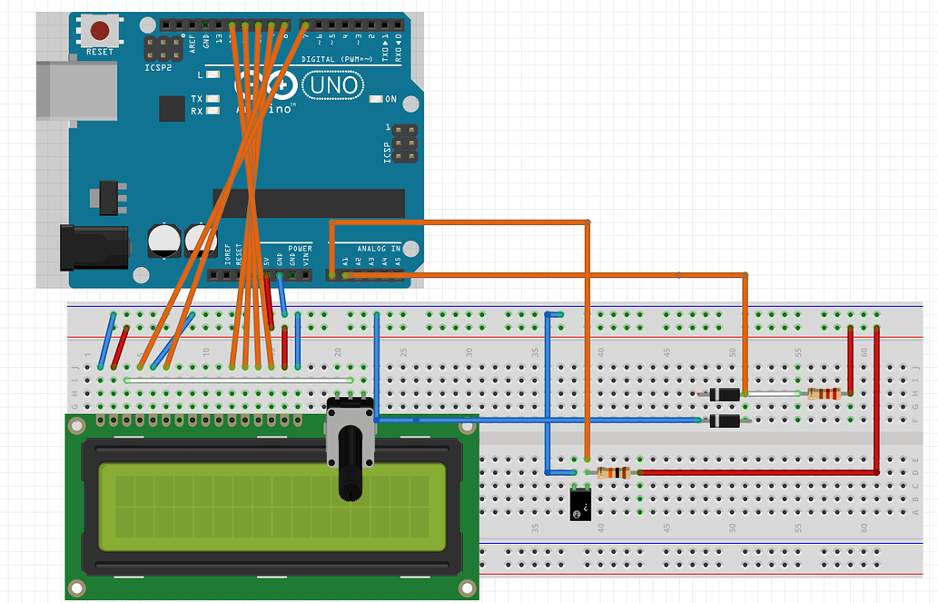 I'm trying to replicate a certain schematic in Fritzing - beginners ...