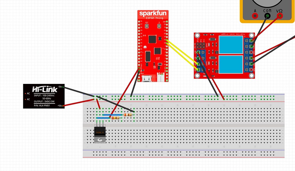 Looking for feedback on design (ESP + Relay) - beginners - fritzing forum