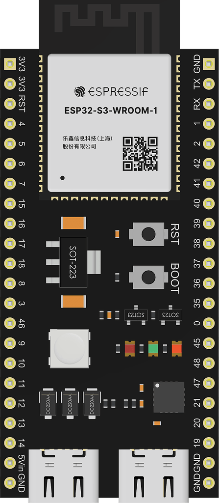 ESP32-S3 Devkit with USB C - parts help - fritzing forum