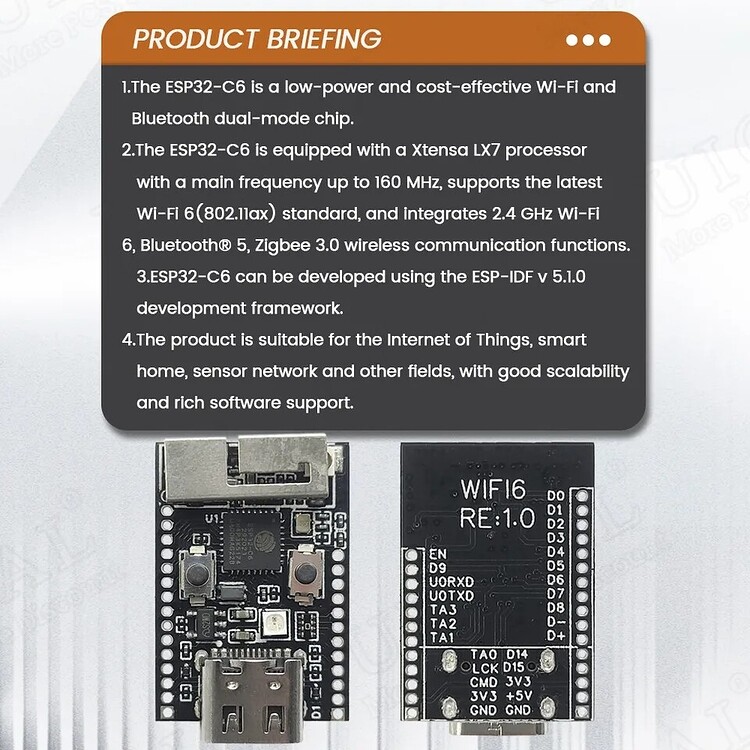 Esp32 C6 Tiny Module Parts Help Fritzing Forum