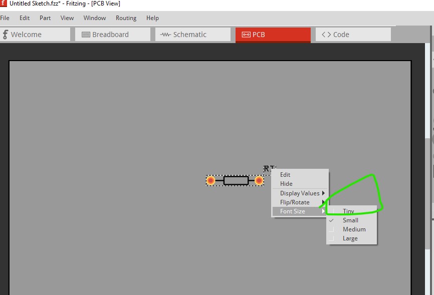 Font Size Tiny Beginners Fritzing Forum